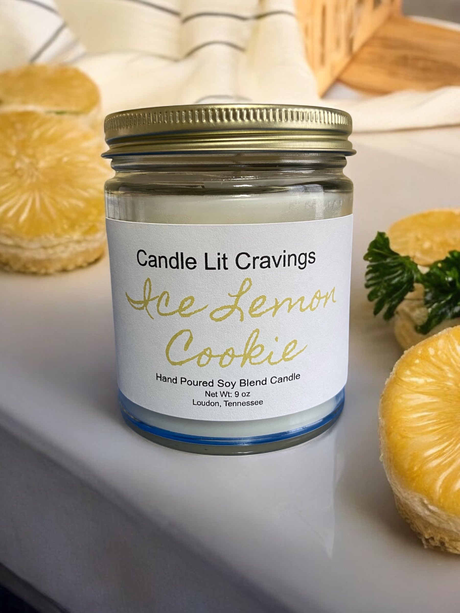 Iced Lemon Cookies Candle – Candle Lit Cravings