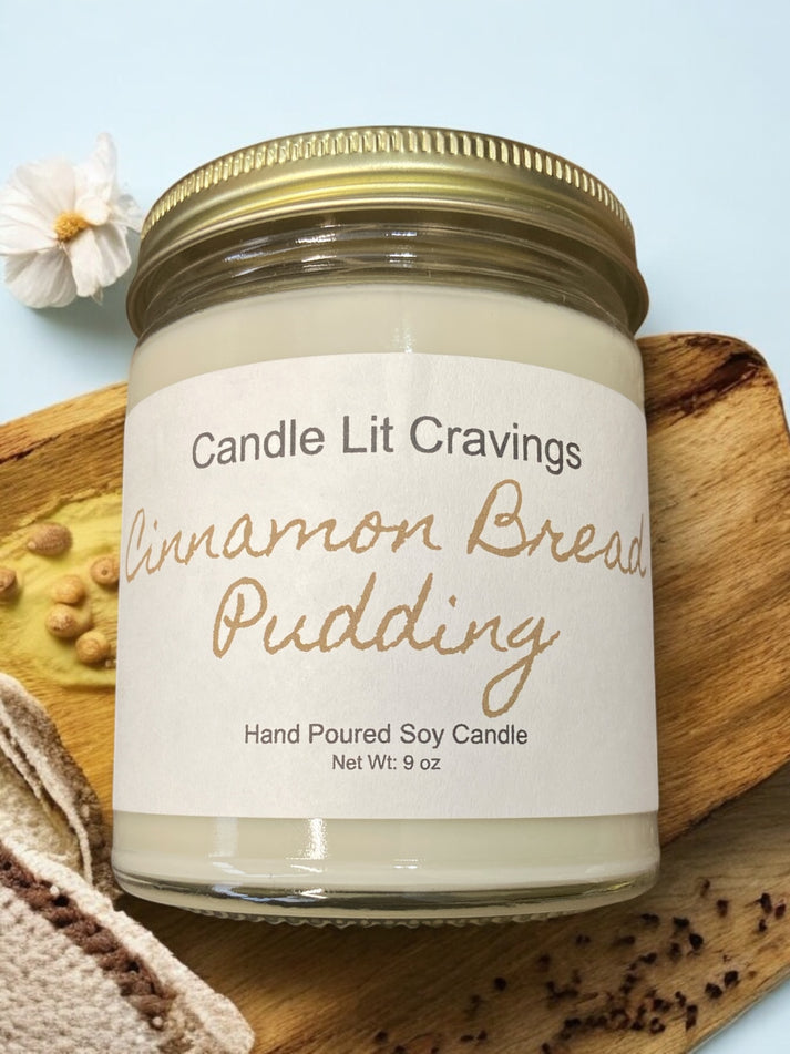 Cinnamon Bread Pudding Candle – Candle Lit Cravings